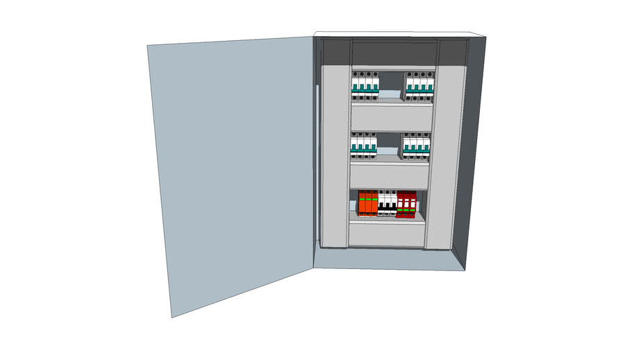PV StringBox - 4 Strings | 3D Warehouse