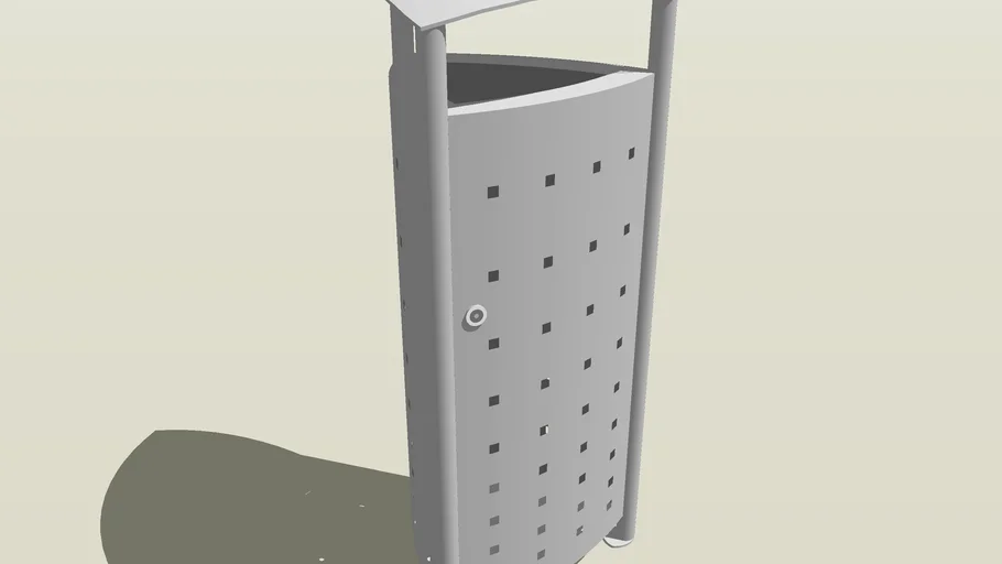 Garbage can | 3D Warehouse