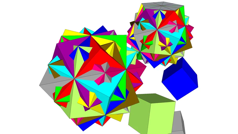 compound 10 cube irregular | 3D Warehouse