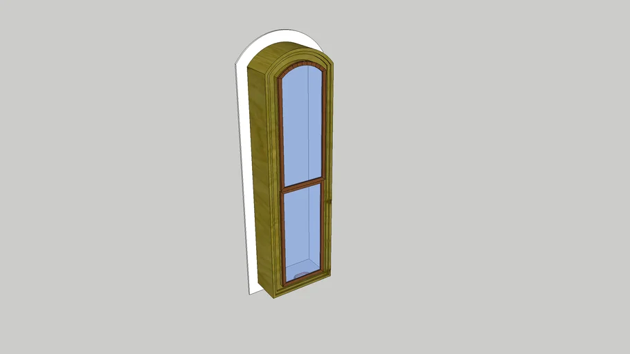 Arched Narrow Sash Window | 3D Warehouse