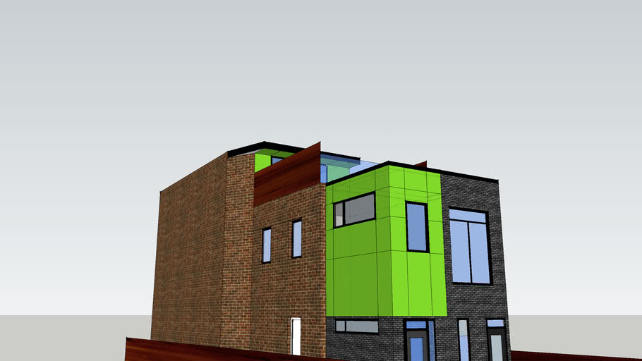 John Henriques - 79 Brunswick- changes for permits - Trespa panels | 3D ...