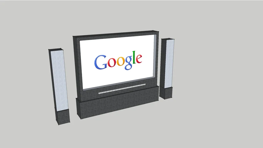 google lcd | 3D Warehouse