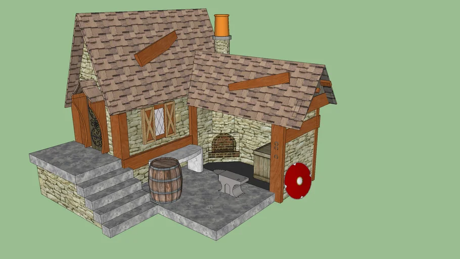 Blacksmith House | 3D Warehouse