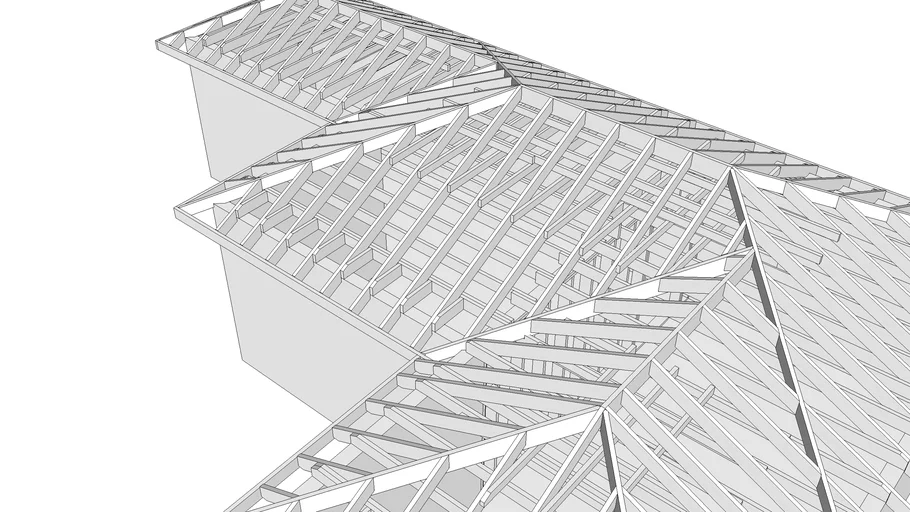 Hip and Valley roof | 3D Warehouse