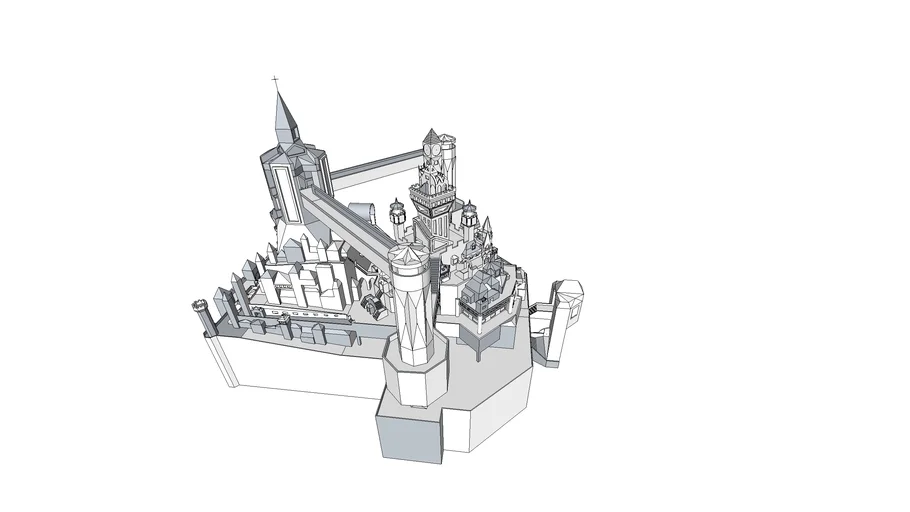 Complicated Castle | 3D Warehouse