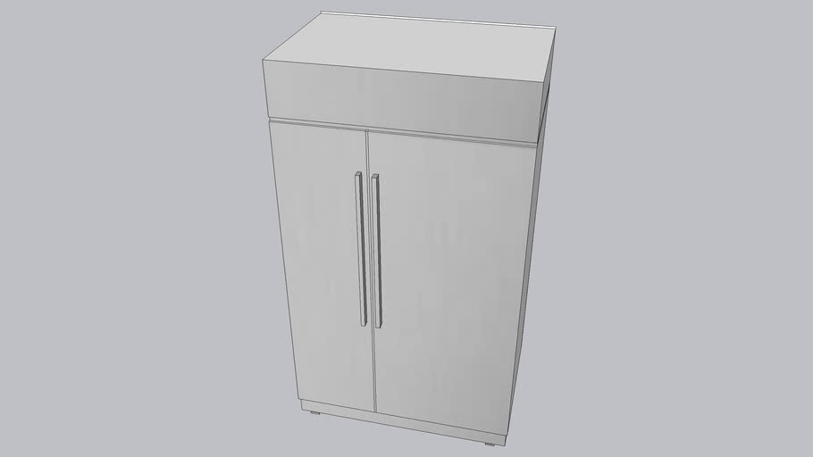 GE Monogram Fridge | 3D Warehouse