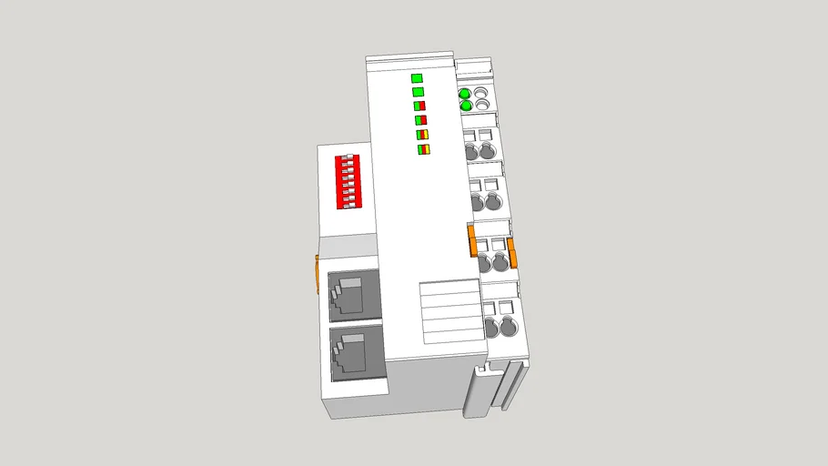 WAGO 750-881 | 3D Warehouse