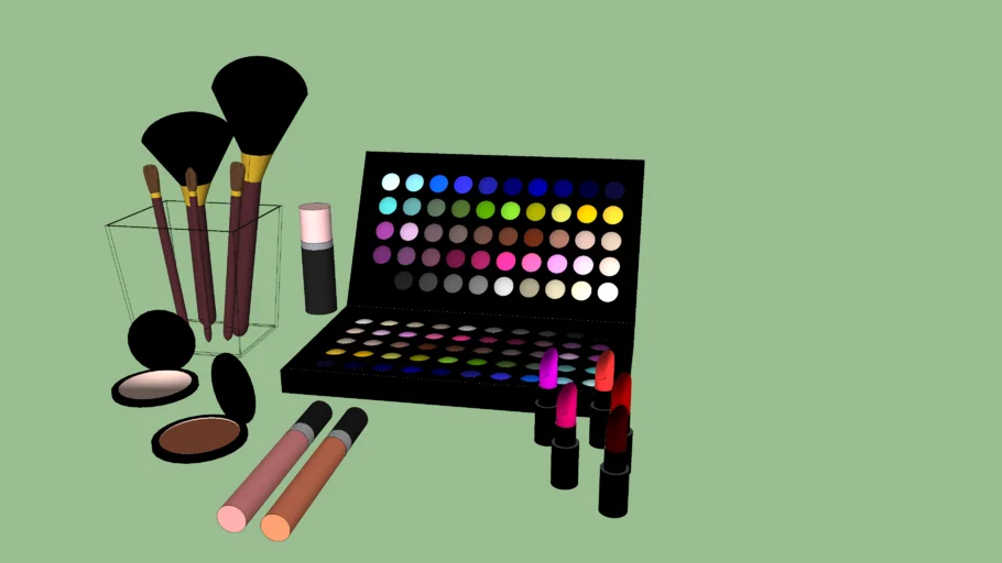 Kit Maquiagem | 3D Warehouse