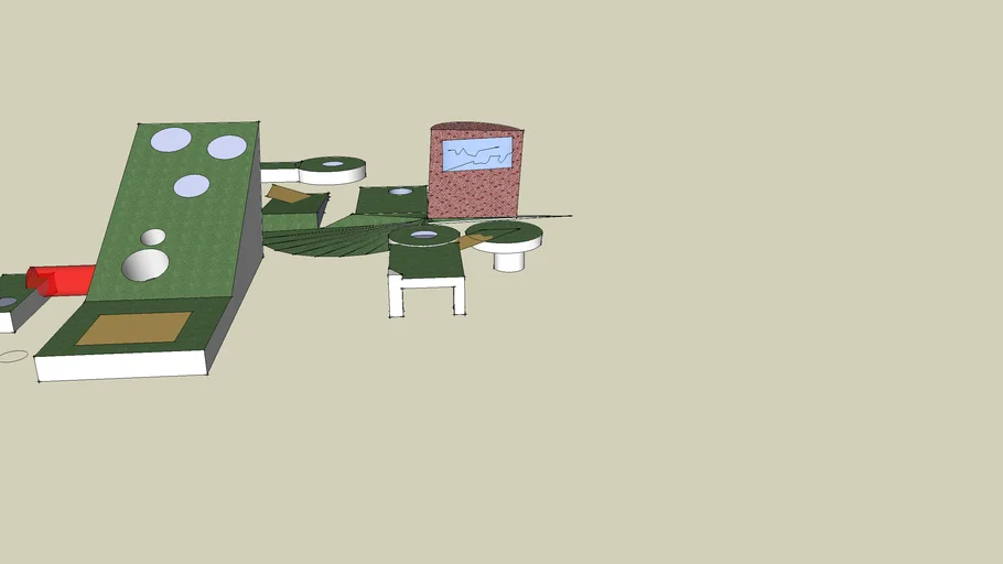 Miniature crazy golf | 3D Warehouse