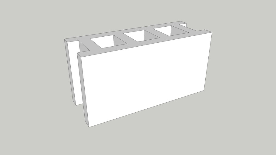 Hollow Block #6 | 3D Warehouse
