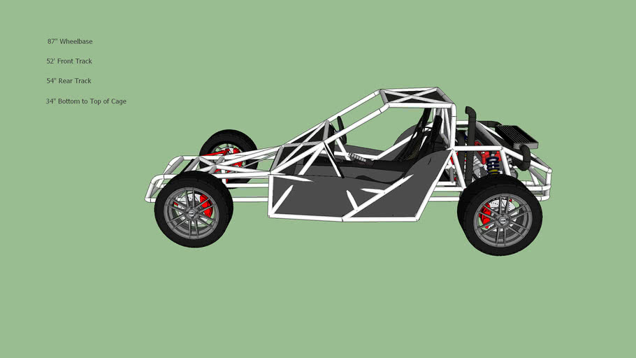 Midengine Honda K24 Turbo | 3D Warehouse