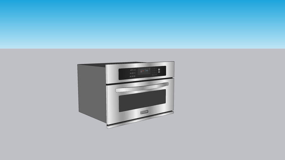 KitchenAid Built-In Microwave | 3D Warehouse