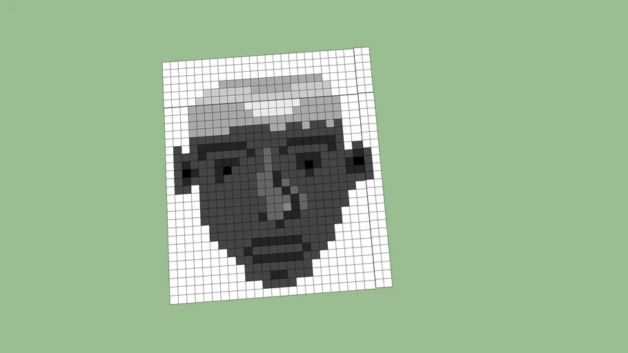 Pixel Face | 3D Warehouse