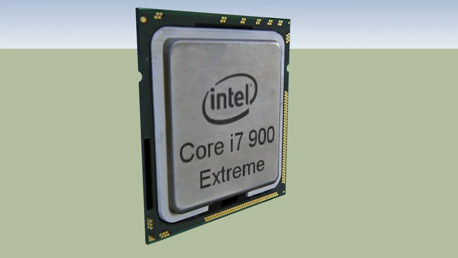 Procesador intel i7 | 3D Warehouse