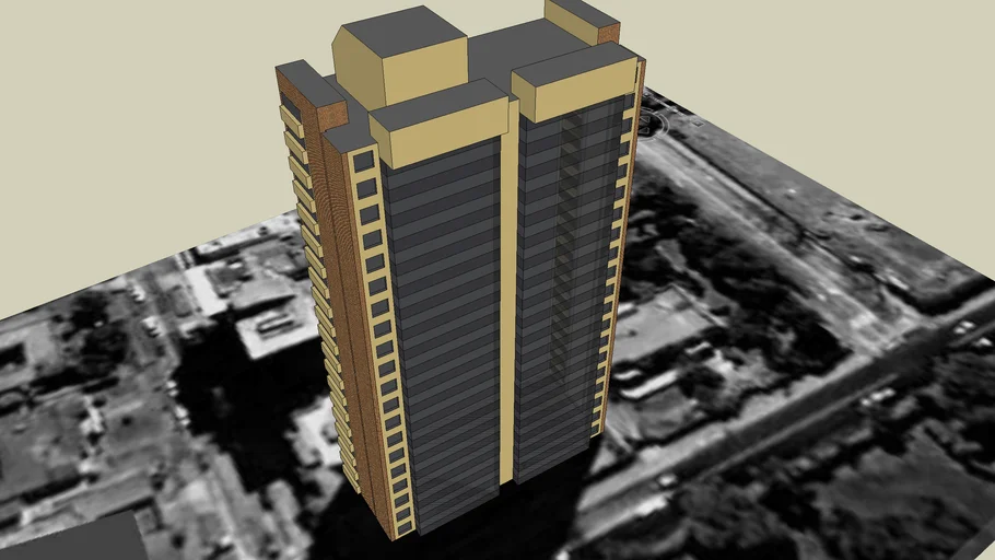 edificio en el golf | 3D Warehouse