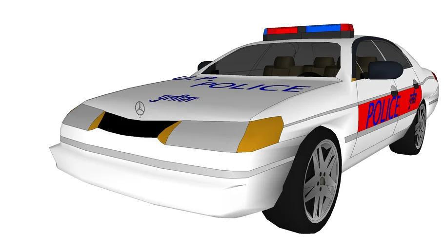 UP (UTTAR PRADESH) POLICE CAR/VEHICLE OF INDIAN POLICE | 3D Warehouse