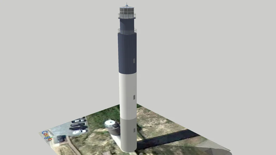 Oak Island Lighthouse | 3D Warehouse