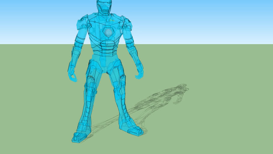 iron man mk 6 holo | 3D Warehouse