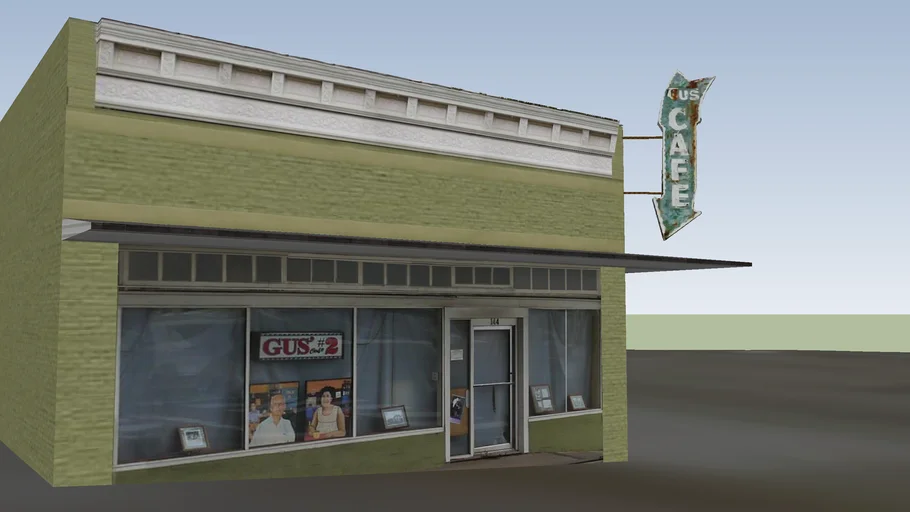 Gus' Cafe No. 2 | 3D Warehouse
