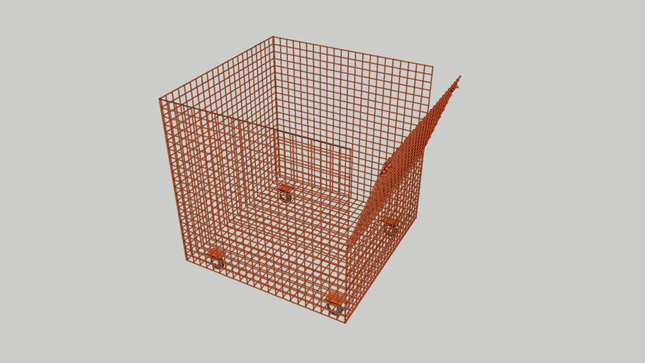1.1x1.1 rolling cage | 3D Warehouse