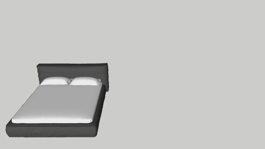 Modern low Bed | 3D Warehouse