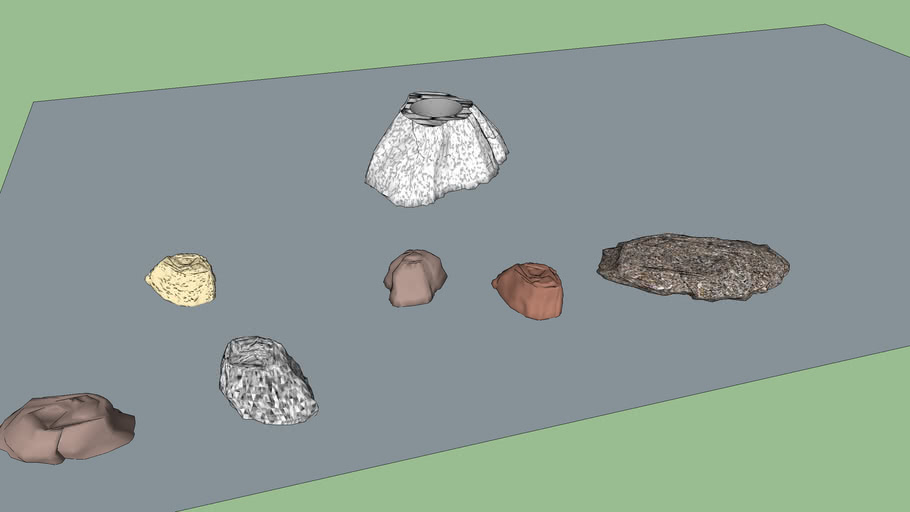 Rocks and Boulders | 3D Warehouse