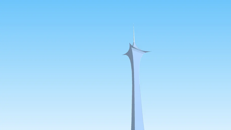 Mirror's Edge TV Tower | 3D Warehouse