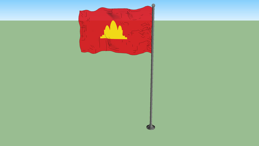 Khmer Rouge Flag