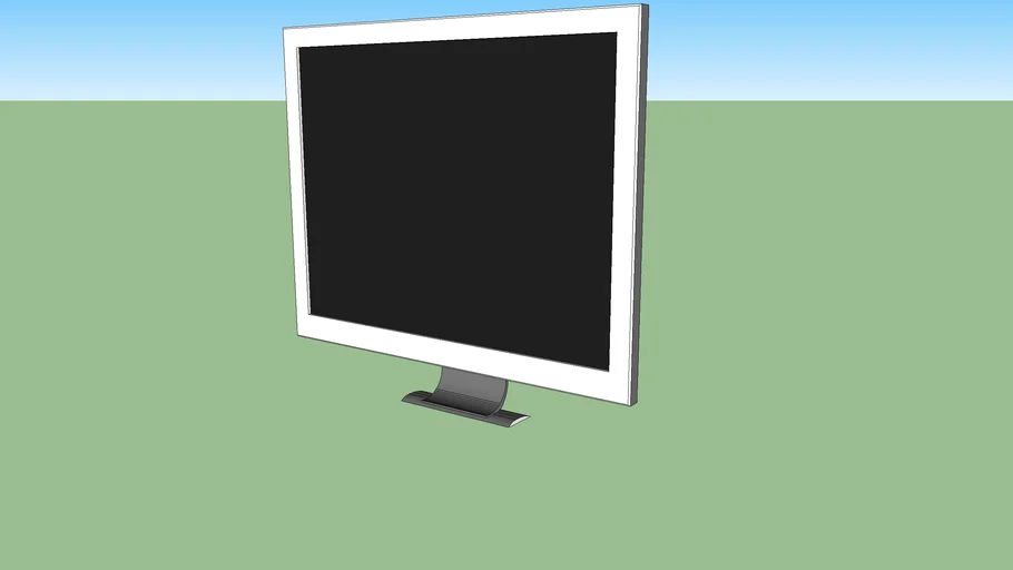 Simple Monitor | 3D Warehouse