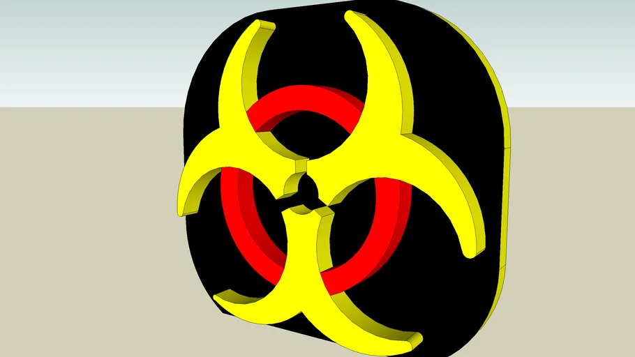 logo biohazard | 3D Warehouse
