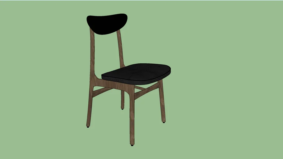 Chair Krzesło PRL 200-190 proj. R. Hałas, lata 60. | 3D Warehouse