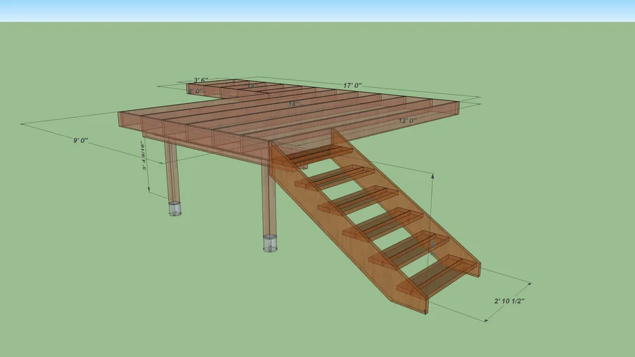 Deck Plan (frame) | 3D Warehouse