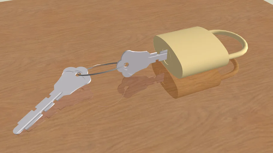 Keys and Lock | 3D Warehouse