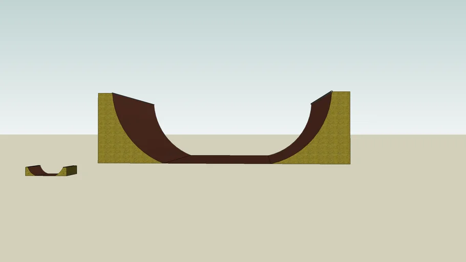 Half pipe | 3D Warehouse