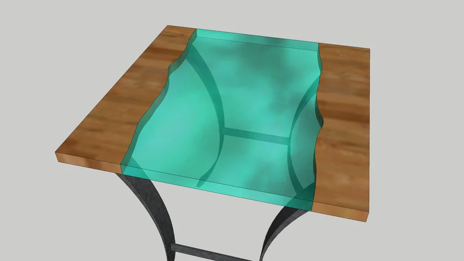River Table | 3D Warehouse