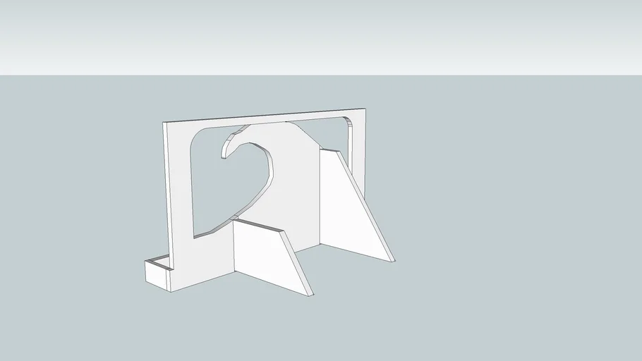 Ohern_Wave Phone Holder | 3D Warehouse