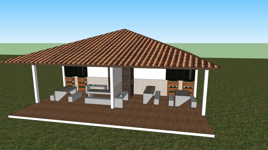 Quiosque Residencial Vida Nova1 | 3D Warehouse