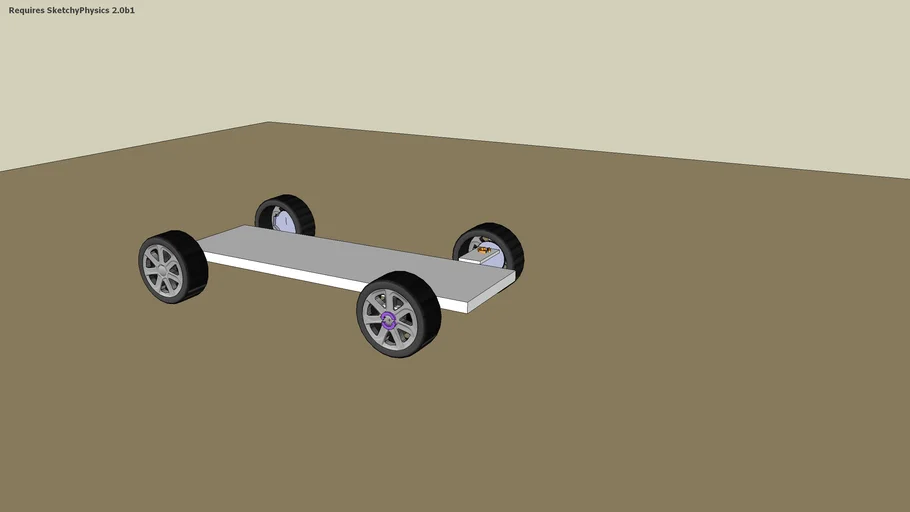 Car that steers (On Request from Commander 00M9) | 3D Warehouse