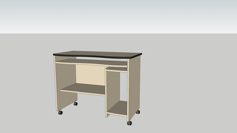 Computer Table 3 | 3D Warehouse