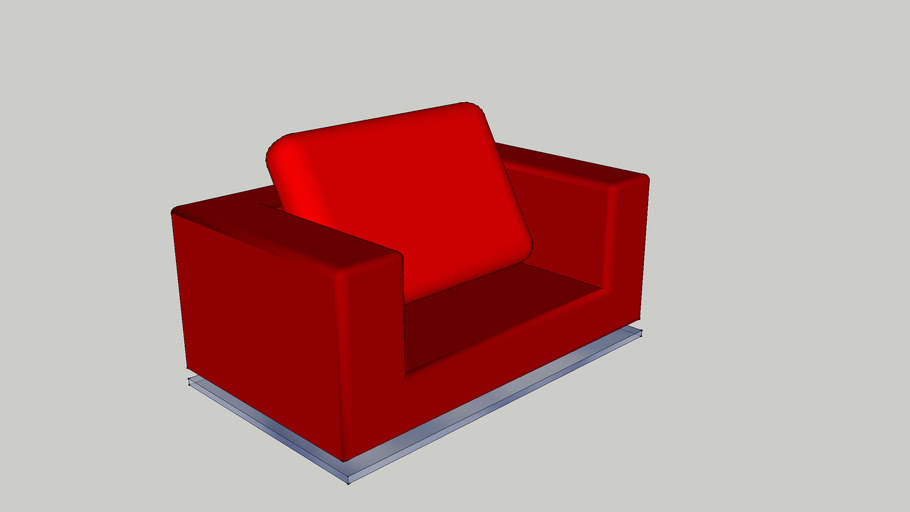 Block Chair I | 3D Warehouse