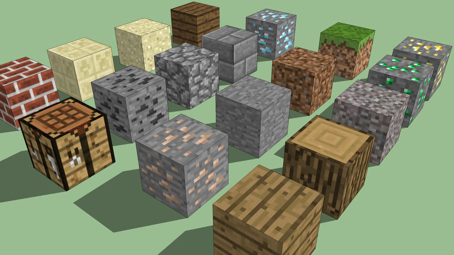 Minecraft Blocks | 3D Warehouse
