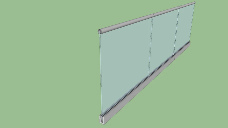 Wagner+Glass+Railing | 3D Warehouse