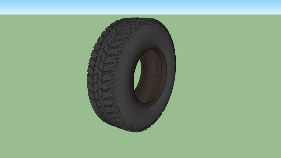Truck tire | 3D Warehouse