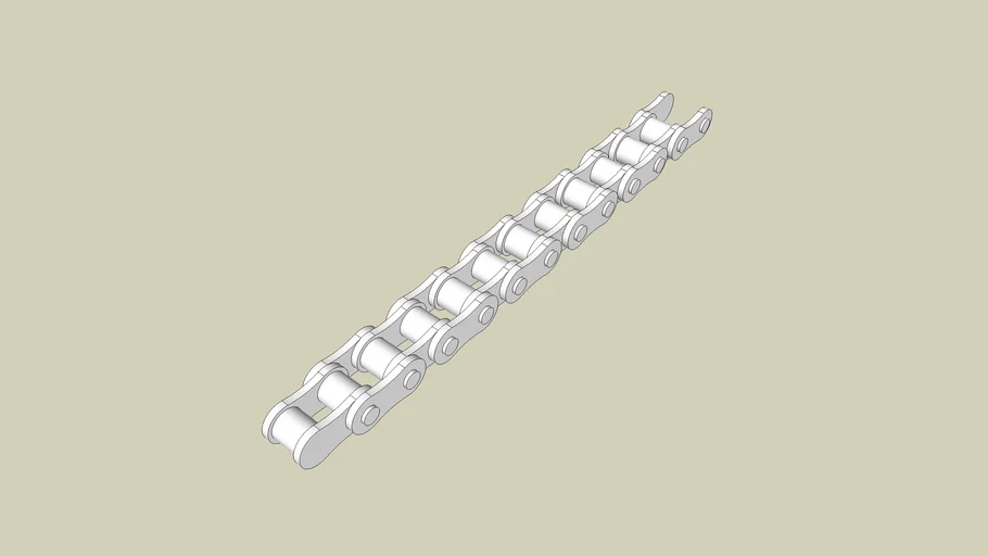 Chain type ASA80 | 3D Warehouse