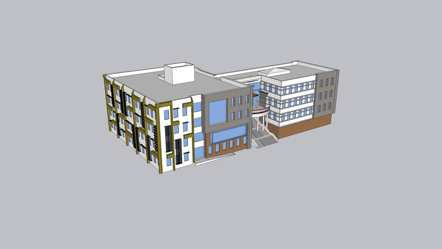 college | 3D Warehouse