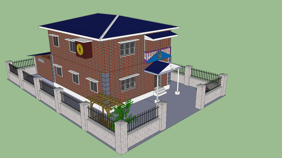 RCC BUILDING BRICK DESIGN | 3D Warehouse