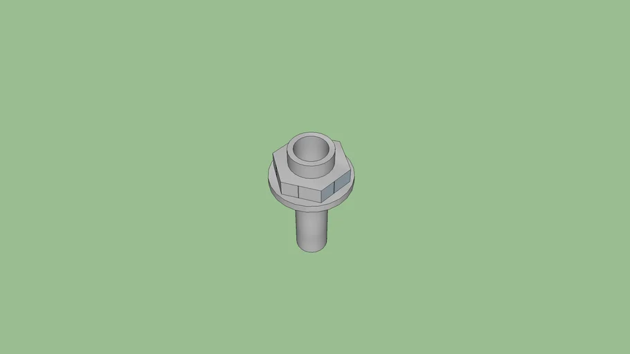 1/4' Instrument Input Jack Quarter Inch | 3D Warehouse