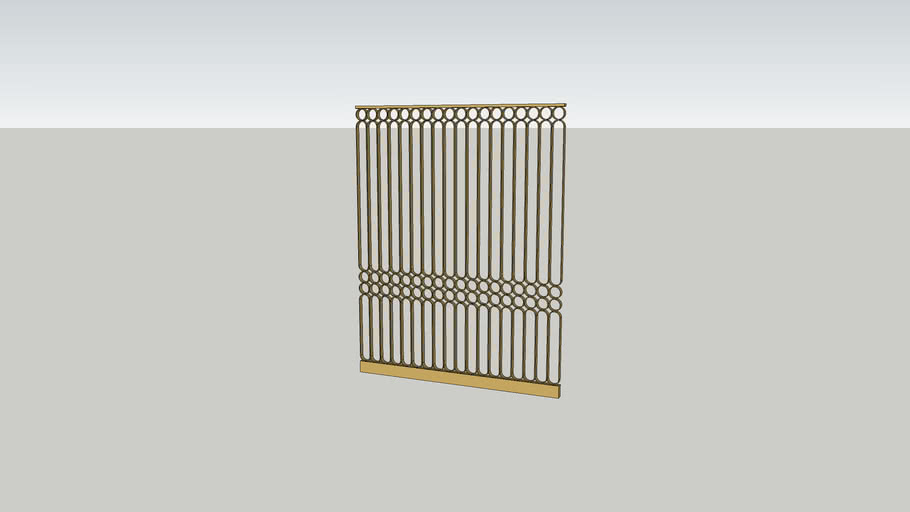 modern partition | 3D Warehouse