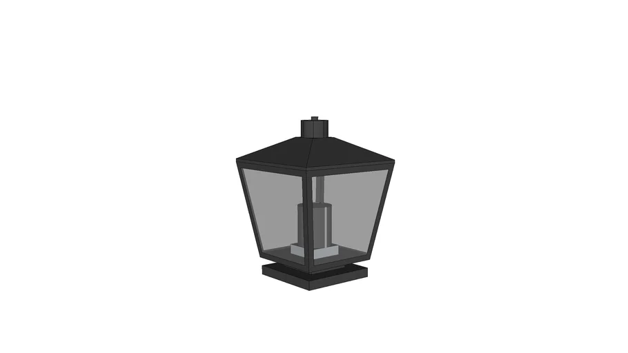 External gas type lamp | 3D Warehouse