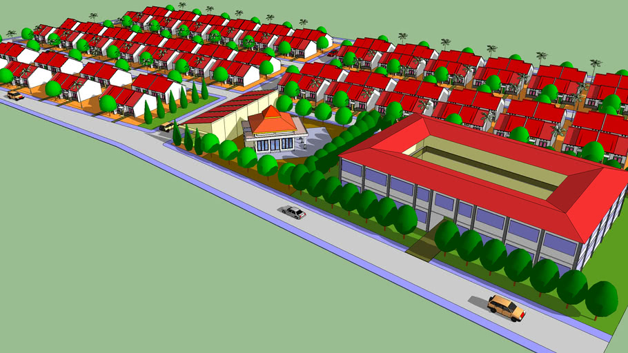 Perumahan Umum | 3D Warehouse